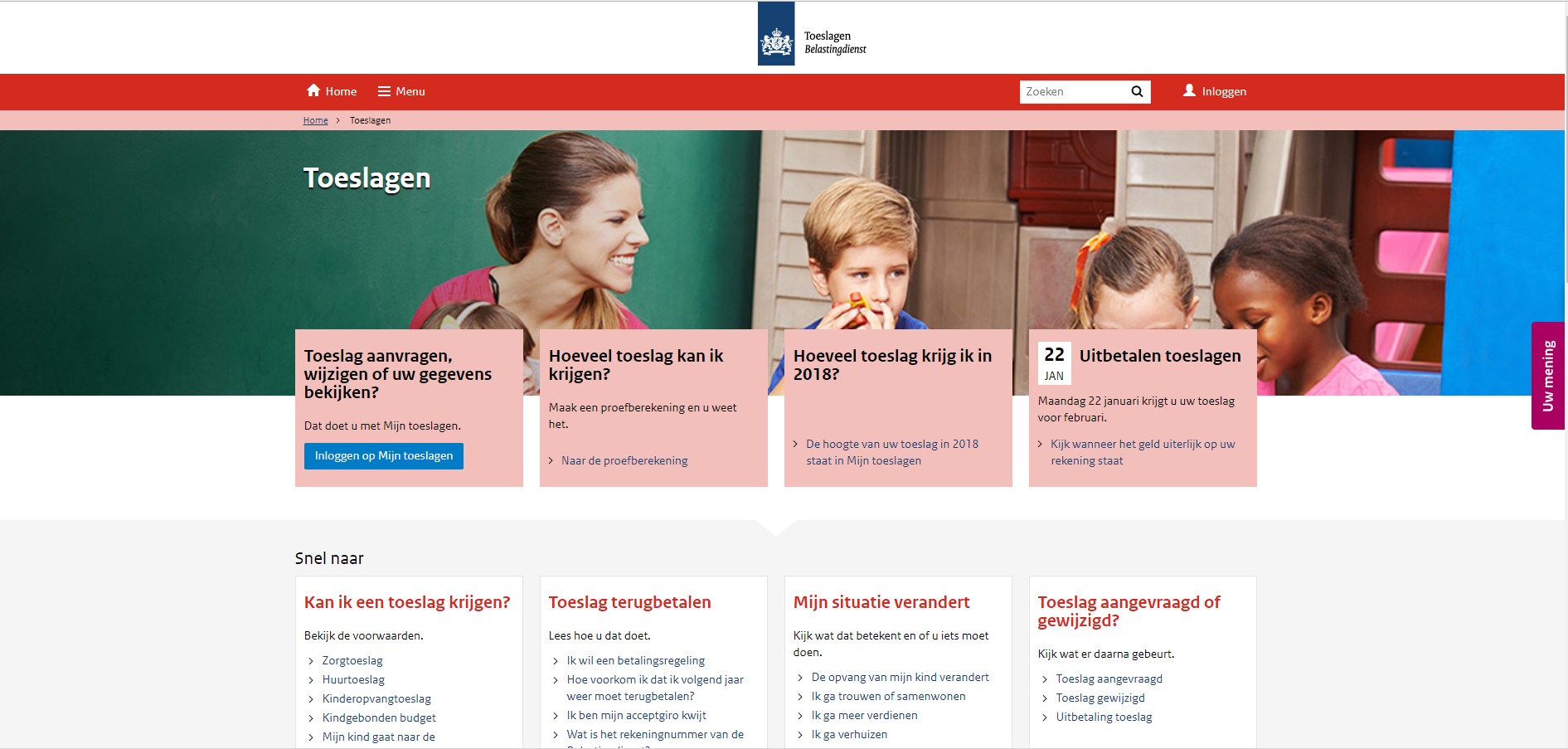 Toeslagen belastingdienst - B&D Administratie partners